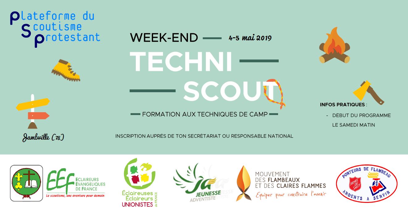 WE Techni'scout des 4-5 mai 2019 - Mouvement des Flambeaux